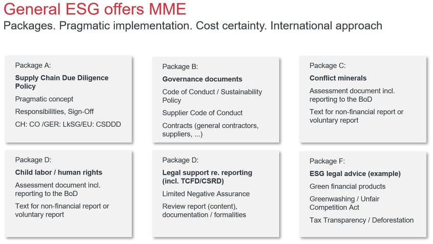 ESG-Hub - MME Legal | Tax | Compliance